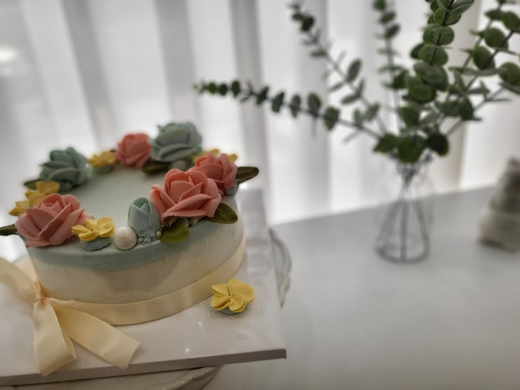 안산떡케이크_선물용 수제떡케이크추천 꽃앙금에 반해버린 '오월의케이크' 방문후기 : 네이버 블로그