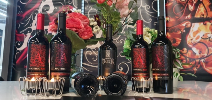 [시음회] 아포틱 Apothic 와인 시음회 - 화이트, 레드, 까쇼, 다크, 인페르노 : 네이버 블로그