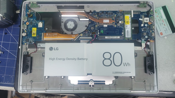 평택 컴퓨터 수리 전문 - LG그램 17Z90N-VA50K ssd 500G, 메모리 8G 업그레이드 : 네이버 블로그