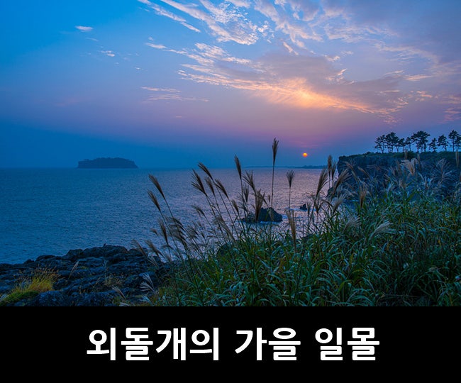 서귀포 가볼만한곳 서귀포 해안도로 제주 외돌개 제주도 일몰 명소 네이버 블로그