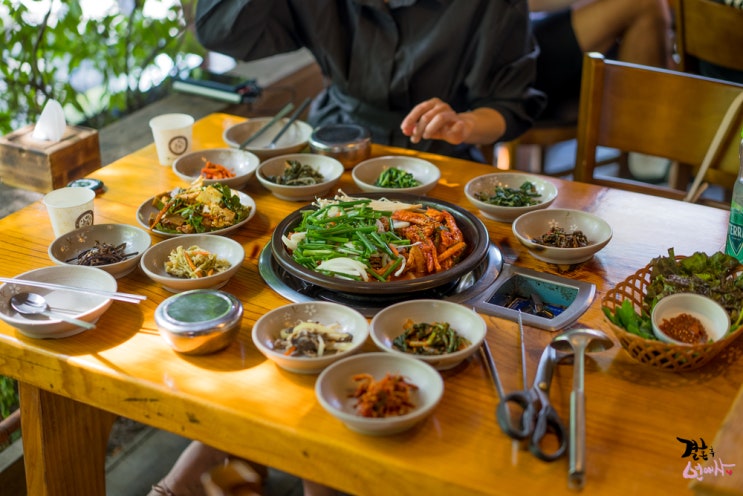 양평 은행나무 명소 용문산관광단지에서 더덕제육 산채정식 먹고 왔어요 네이버 블로그