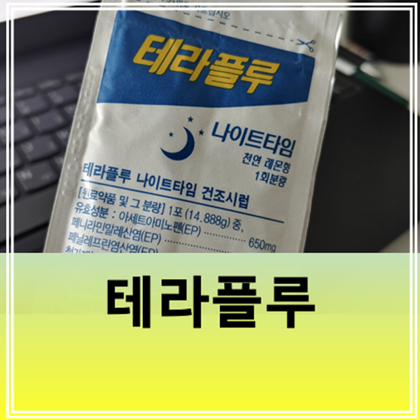 테라플루 나이트 성분 효과 부작용 가격 품절 편의점몸살감기약 네이버 블로그