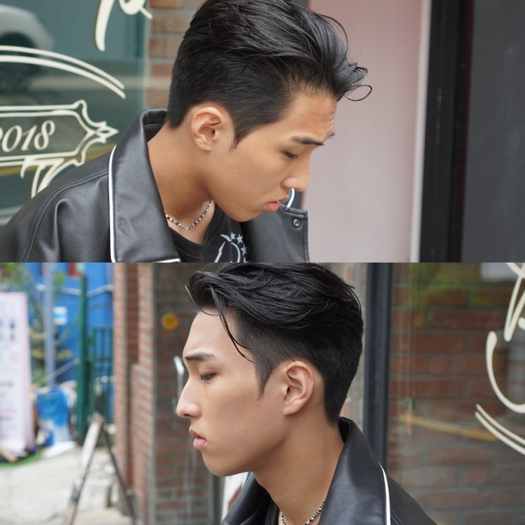 천호 바버샵 쌔삥 지코 머리 슬릭백 언더컷 네이버 블로그