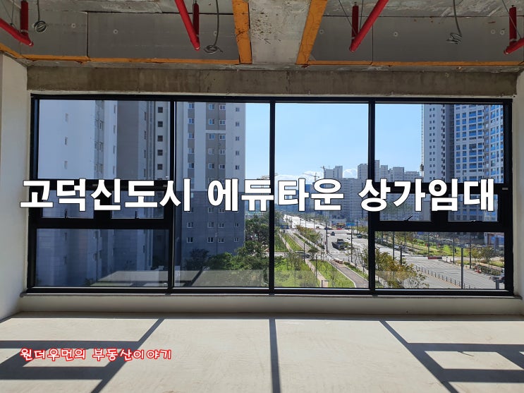 평택 고덕신도시 에듀타운 상권상가 학원 임대 물건 센타프라자에듀브릿지에이스타워고덕메디컬 네이버 블로그