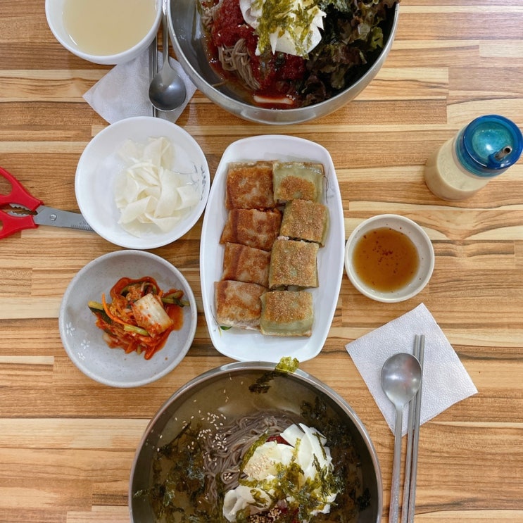 울산 신정동 수암시장 맛집 메밀전병까지 맛있는 이조 주문진 막국수 네이버 블로그