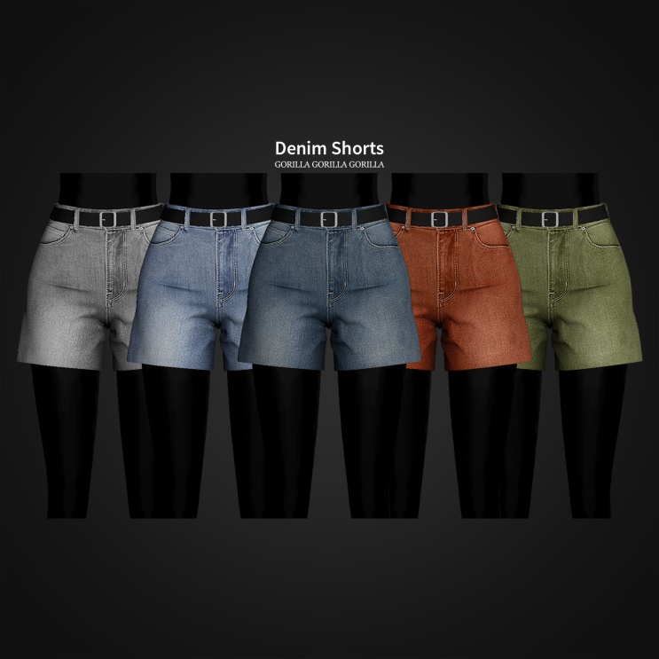 [심즈4] Denim Shorts - CC템 : 네이버 블로그