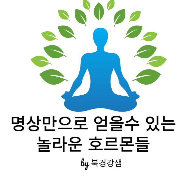 명상만으로도 얻을수 있는 놀라운 치유 호르몬들 by 북경강샘 : 네이버 블로그