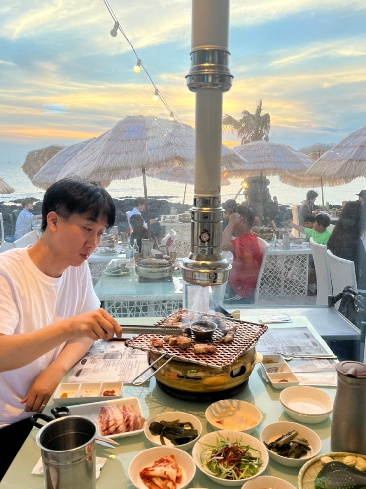 제주 애월 뷰 좋은 고기집 하갈비(제주 흑돼지 뷰맛집) : 네이버 블로그
