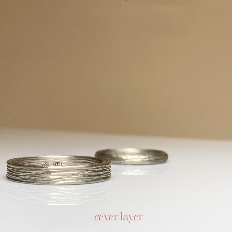 [한결 커플링] 나뭇결 반지를 웨딩 밴드에 녹인 감성 주얼리 : 네이버 블로그