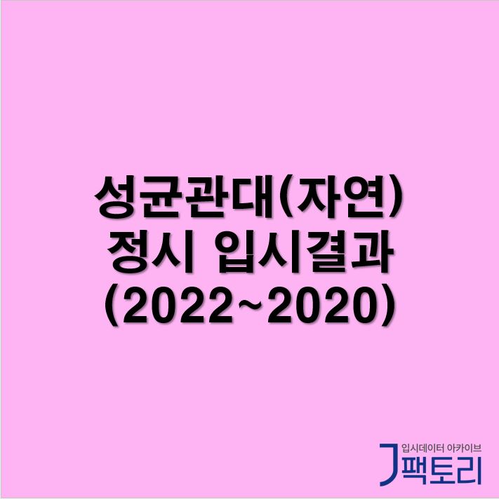 성균관대 정시등급2022 자연 성대 어디가 경쟁률 추합 충원율 예비번호 최종합격선 네이버 블로그