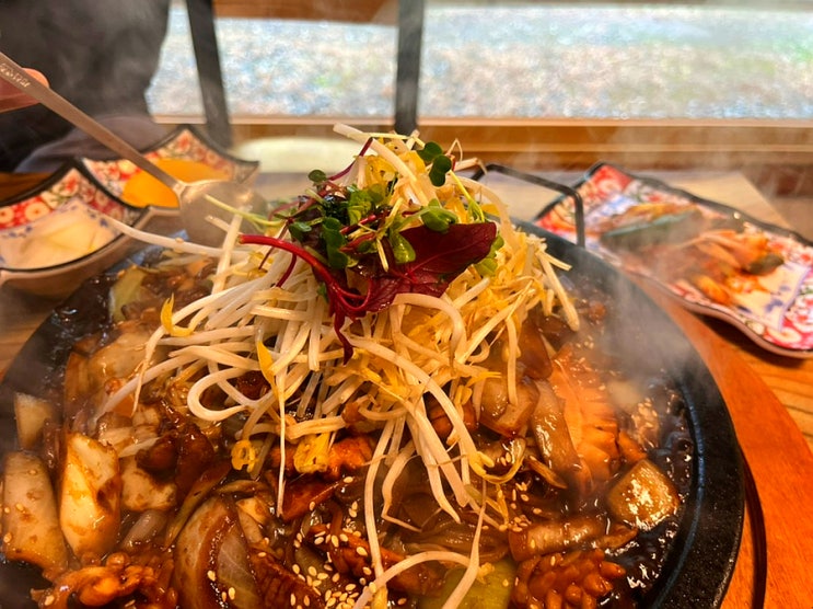 남양주 북한강돌짜장 매운갈비찜과 돌짜장의 환상 조합 네이버 블로그