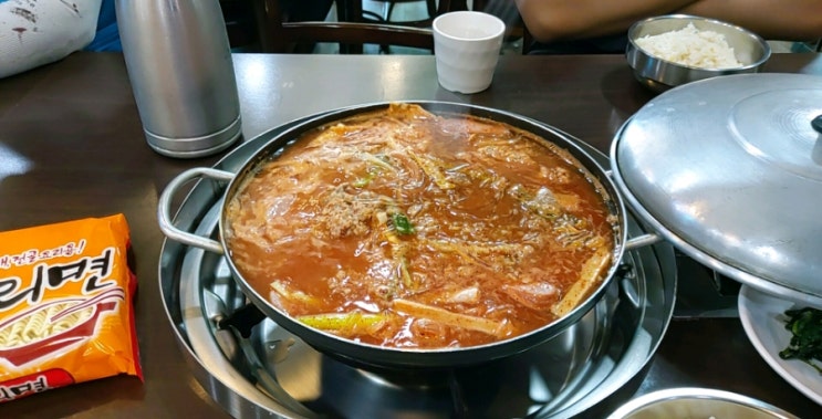 여기 어때 경기 양주시 장흥면 부대찌개 전문 송추부일기사식당 부일부대찌개 식객 허영만 백반기행 네이버 블로그