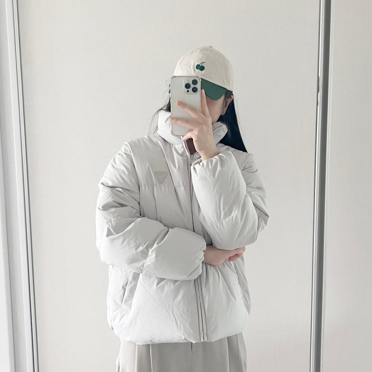 게스 수지 패딩 베이직 푸퍼 다운 여자 숏패딩 후기 네이버 블로그