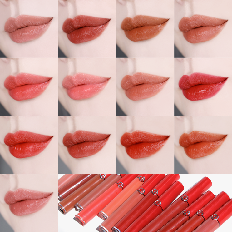 조르지오 아르마니 립 마에스트로 전색상 발색 신상 단샤컬렉션까지 네이버 블로그