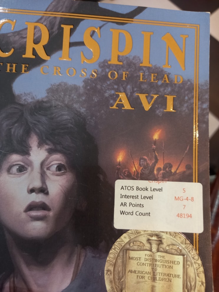 Crispin The Cross of Lead(5.0) : 네이버 블로그