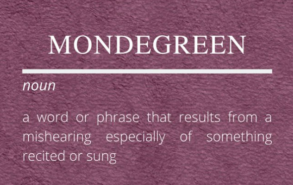 몬더그린 효과(mondegreen) : 네이버 블로그