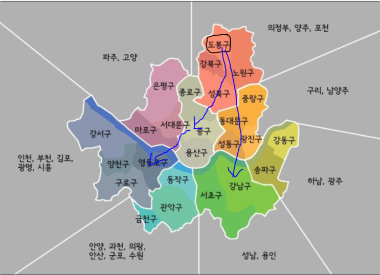 창동 아파트 손품첫 번째 부동산 투자 복기 7편 입지 분석 네이버 블로그