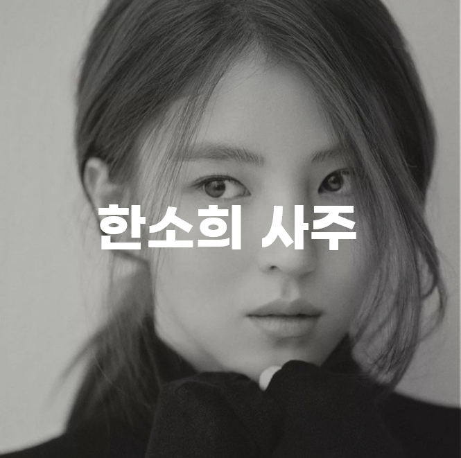 한소희 사주, 재물복 많은 무신일주 : 네이버 블로그