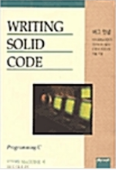 Writing Solid Code : 네이버 블로그
