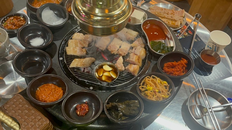 군산 원조 부안집 수송동 고기집 드디어 군산상륙 365일 김치찌개 네이버예약 껍데기 서비스 네이버 블로그