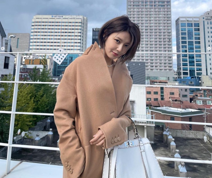 수영 인스타 속 30대 명품백 가을 코디에 어울리는 여자 명품가방 펜디 피카부백 네이버 블로그