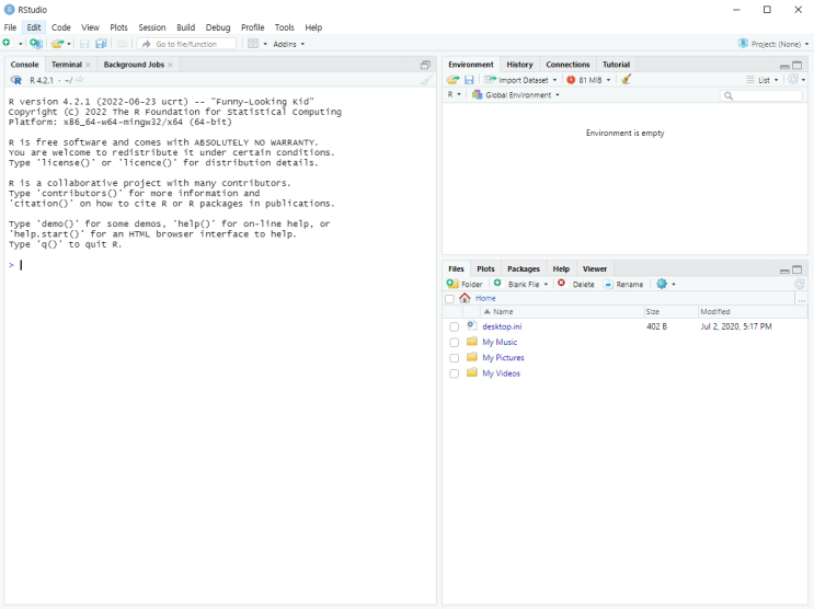 [R Studio] 집에서 R studio를 설치하는 법 (R 프로그래밍 독학) / CRAN 설치법, R Studio 설치법 ...