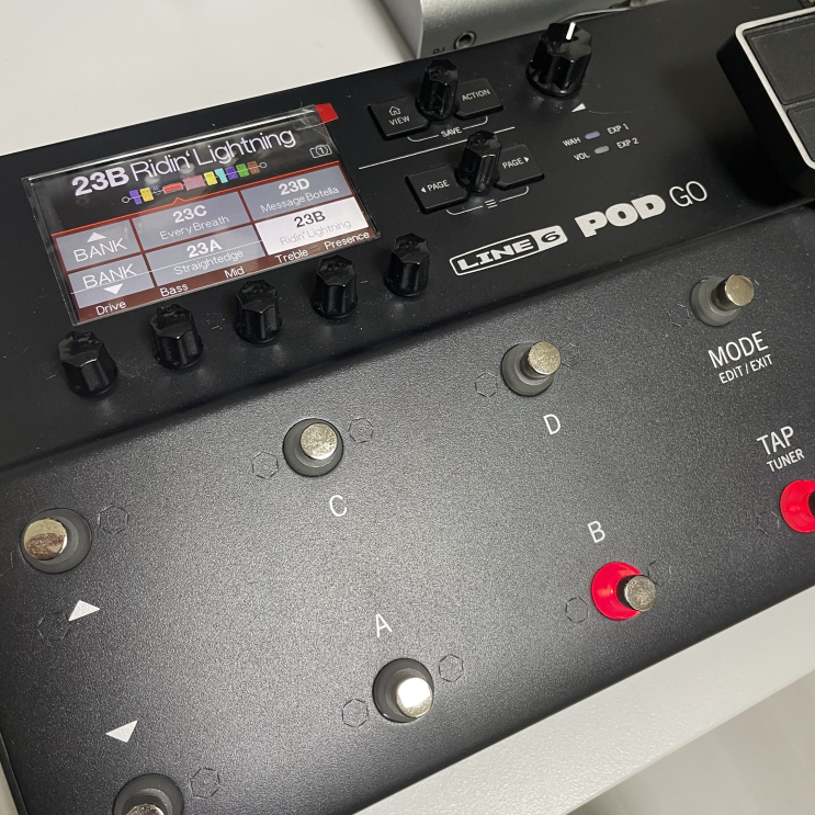 Line6 팟고(Pod Go)를 장만했습니다 : 네이버 블로그
