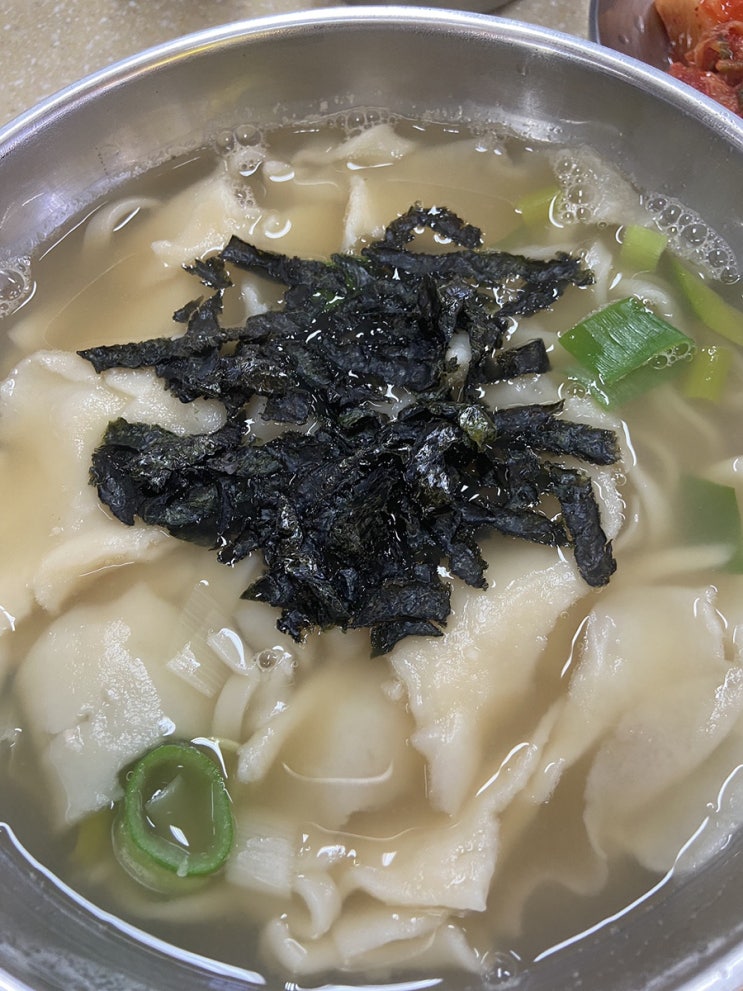 대치동대치역 맛집 은마상가 멸치육수 수제비 칼국수맛집 산월수제비 네이버 블로그