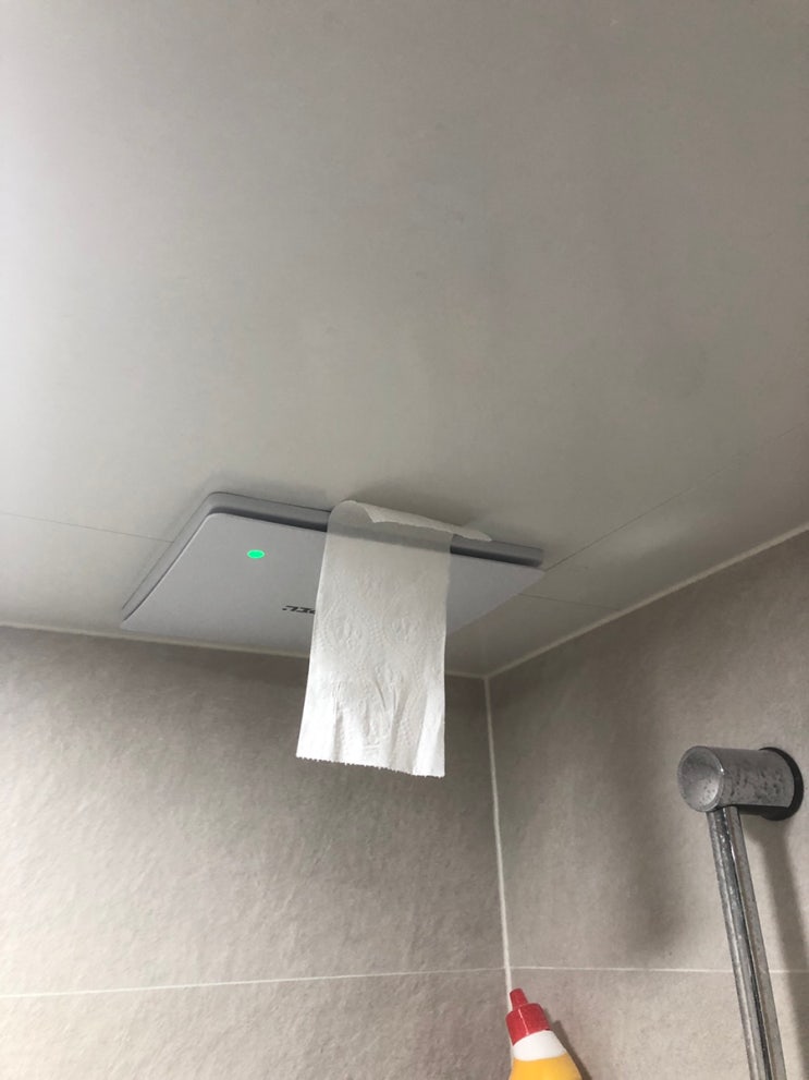 대구 북구 침산동 코오롱하늘채 2차 욕실 환풍기에서 담배냄새가 역류해요 ㅠ 힘펠 제로크 전동댐퍼 일체형 환풍기로 담배냄새 차단 ...