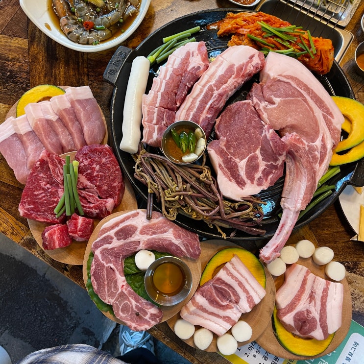 부천역 맛집 육즙가득 맛있는 삼겹살 먹고싶다면 먹거리 끝판왕 고기집 온비 본점 네이버 블로그