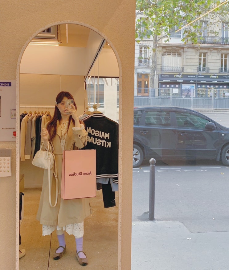 CDGㅣoct. 파리비행ㅣ프랑스 파리 마레지구 아크네스튜디오 머플러, 메종키츠네, 르라보ㅣ파리맛집 ober mamma : 네이버 블로그