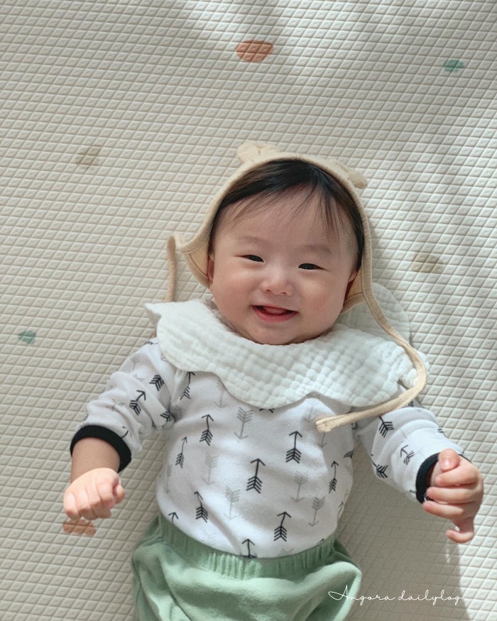 육아일기 기어 다니기 시작하는 6개월 아기 이유식 완밥 네이버 블로그