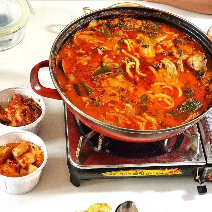 오산 운암단지 술안주로 좋은 소곱창전골 맛집 운암회관 포장과 주차장정보 네이버 블로그