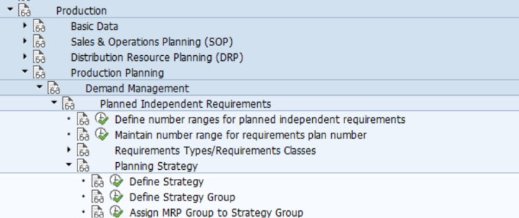 [SAP PP] Strategy Group - Planning : 네이버 블로그