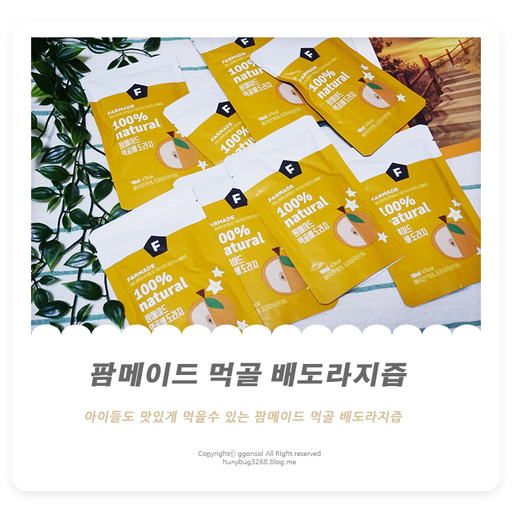 아이들도 잘 먹는 팜메이드 먹골 배도라지즙으로 기관지 건강챙기기 네이버 블로그