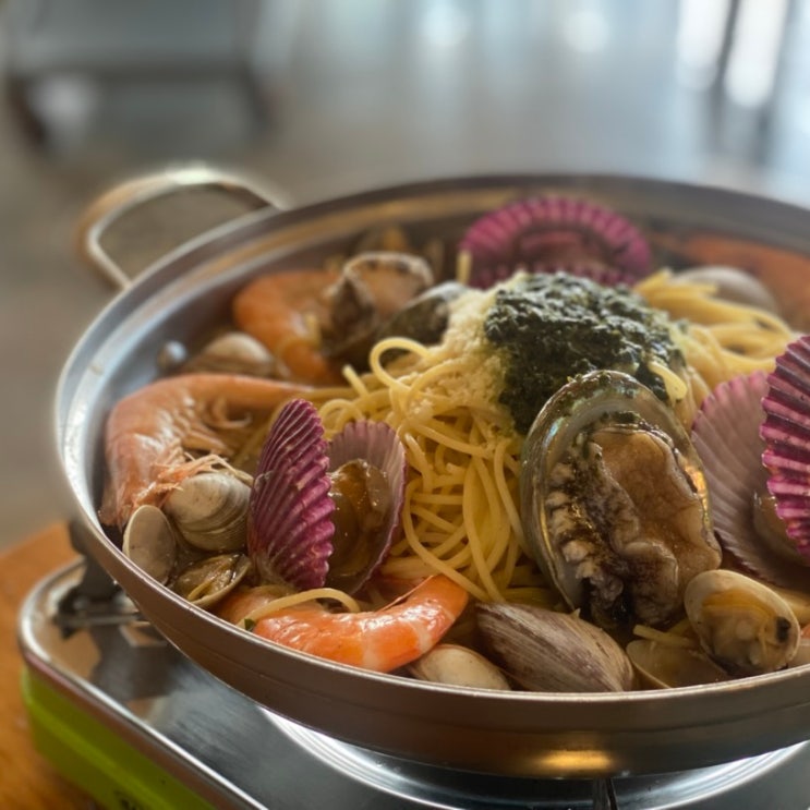 거제도 삼남매 전복과 해물뚝배기 이색 파스타 맛집 네이버 블로그