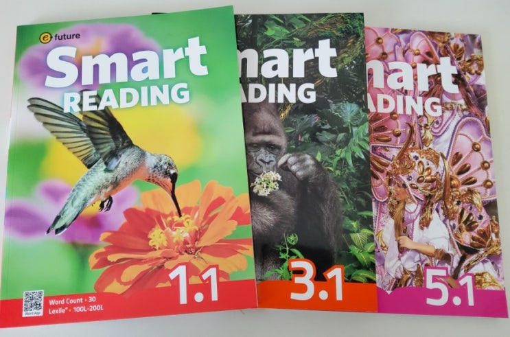 [영어교재리뷰] Smart Reading 1.1, 3.1, 5.1 : 네이버 블로그