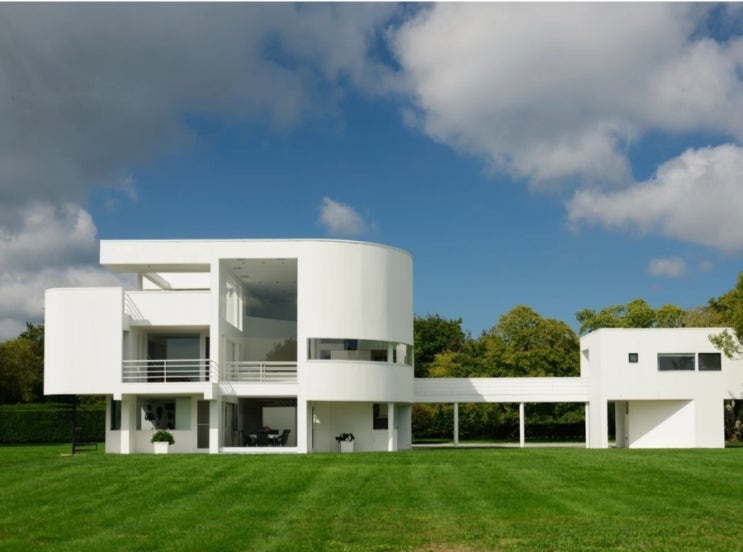 리차드 마이어의 솔츠만 하우스. saltzman house, east hampton, new york, richard meier ...