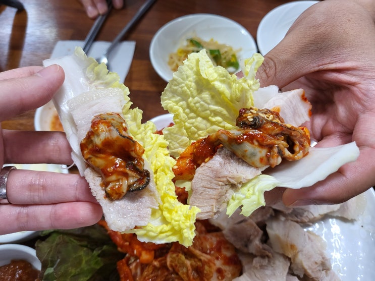 종로3가맛집 장군굴보쌈 부드러운 보쌈과 굴무침 네이버 블로그
