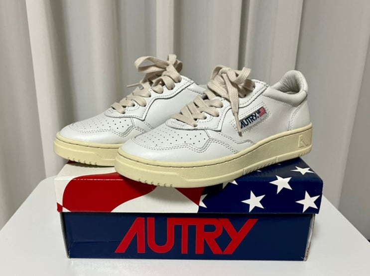 오트리 메달리스트 화이트탭 37사이즈(AULW LL15) 구매 리뷰 : 네이버 블로그