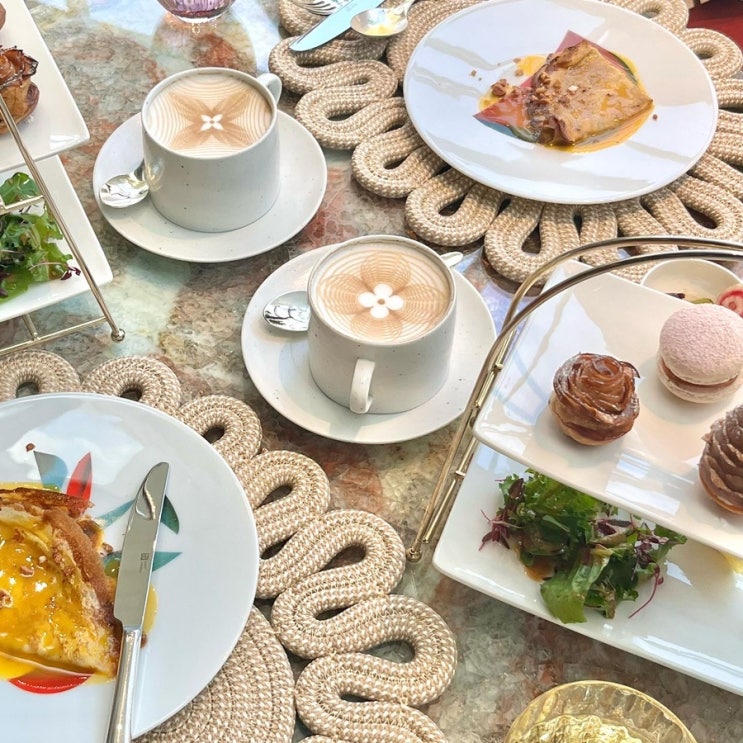 청담 루이비통 메종 서울 : 알랭파사르 에프터눈티 세트 Alain Passard at Louis Voitton : 네이버 블로그