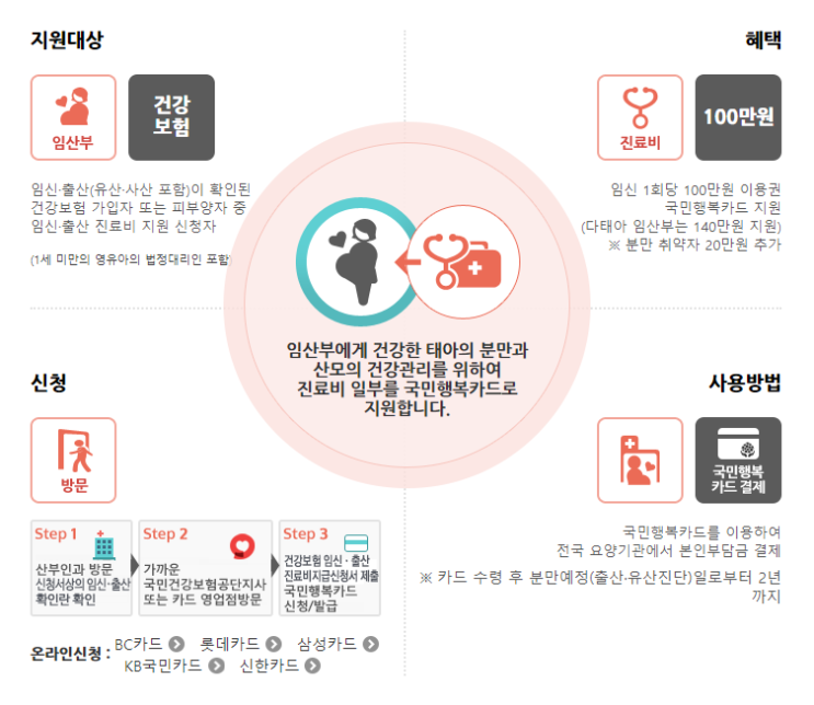 국민행복카드 임산부바우처 신청 및 사용내역임신 32주까지 검진비용 초음파비용 약국사용 등 네이버 블로그