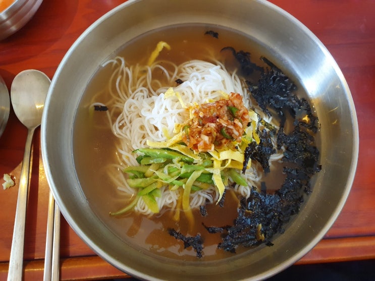 경남하동 소설역마의옥화주막 멸치육수 진한 화개장터 국수맛집 Feat 멸치냉국수and재첩비빔국수 네이버 블로그