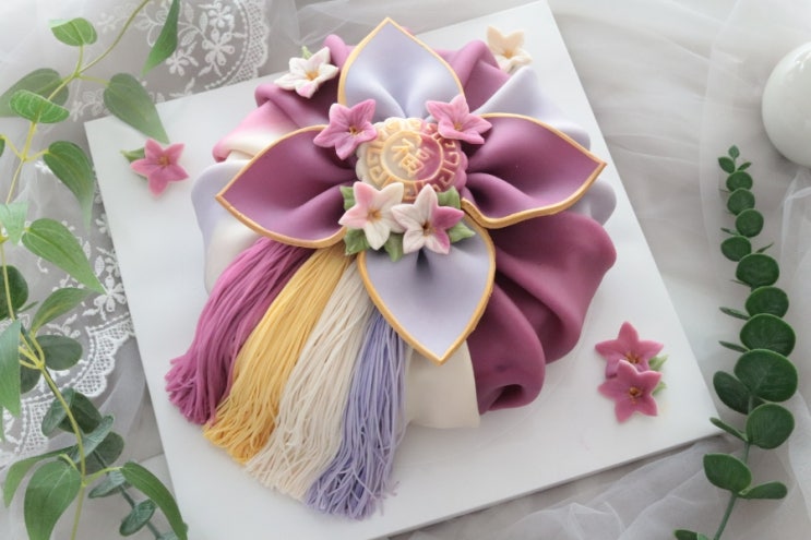 진주 프리미엄 수제떡케이크, 류화케익 앙금보자기케이크 : 네이버 블로그