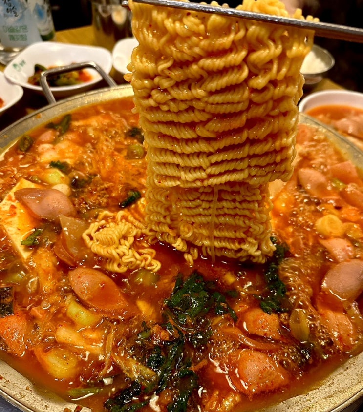 은평불광역 맛집 놀부 부대찌개 김치부대찌개세트feat해장추천 네이버 블로그