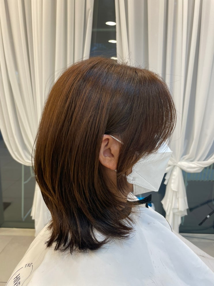 문래미용실 더하이브헤어 긴단발레이어드컷 : 네이버 블로그