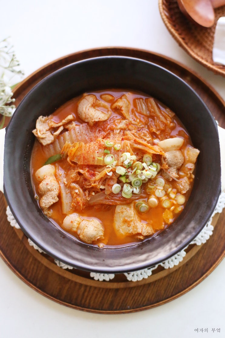 백종원 돼지고기 김치찌개 맛있게 끓이는법 묵은지 김치찌개 레시피 묵은지 요리 네이버 블로그