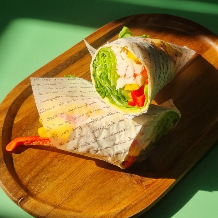 또띠아샌드위치 게맛살 또띠아롤 소스 브런치요리 레시피 네이버 블로그