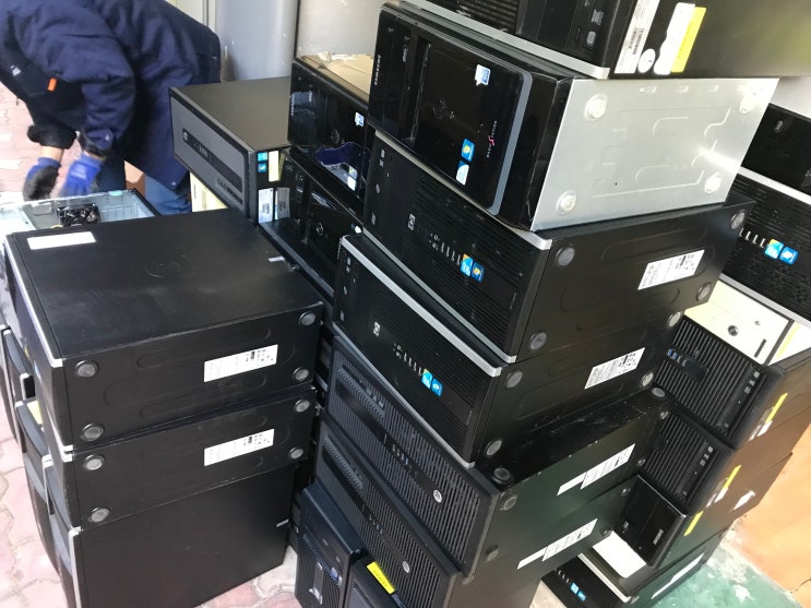 폐컴퓨터 폐pc 버리기 애매한 고장난 컴퓨터 무상수거 방문수거합니다 양산 김해 부산 울산 창원 마산 진행 고장pc 개인정보