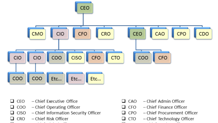 기업 임원 표현 CEO, CAO, CCO, CFO, CTO, CMO, CIO, COO, CSO CKO, CPO, CRO 뜻 ...
